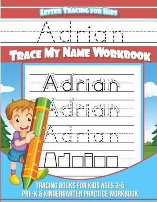 Adrian Letter Tracing for Kids Trace My Name Workbook, Adrian Books ...