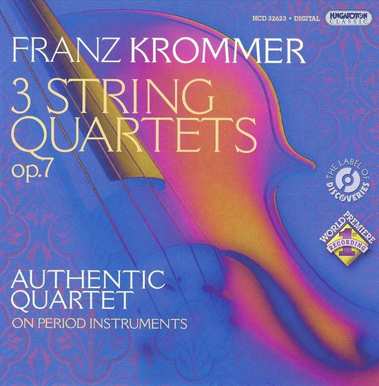 3 String Quartets Op 7, Authentic Quartet | CD (album) | Muziek | bol.com