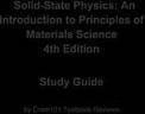 Solid-State Physics, An Introduction to Principles of Materials Science ...