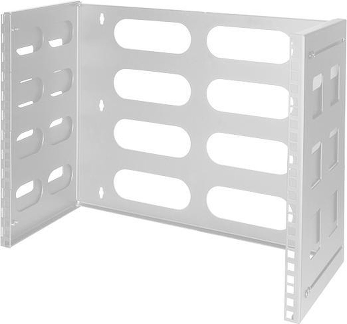 8U wand server rack 494x400x360mm (BxDxH) grijs | bol.com