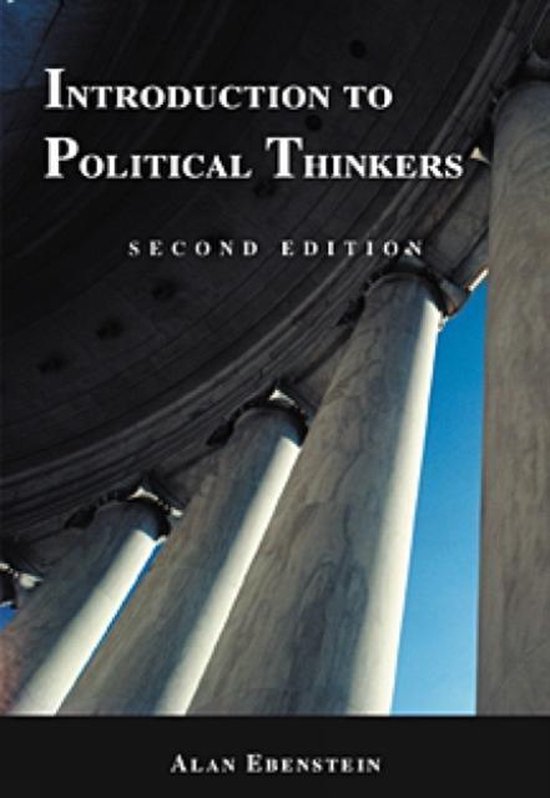 Introduction to Political Thinkers | 9780155066663 | William Ebenstein ...