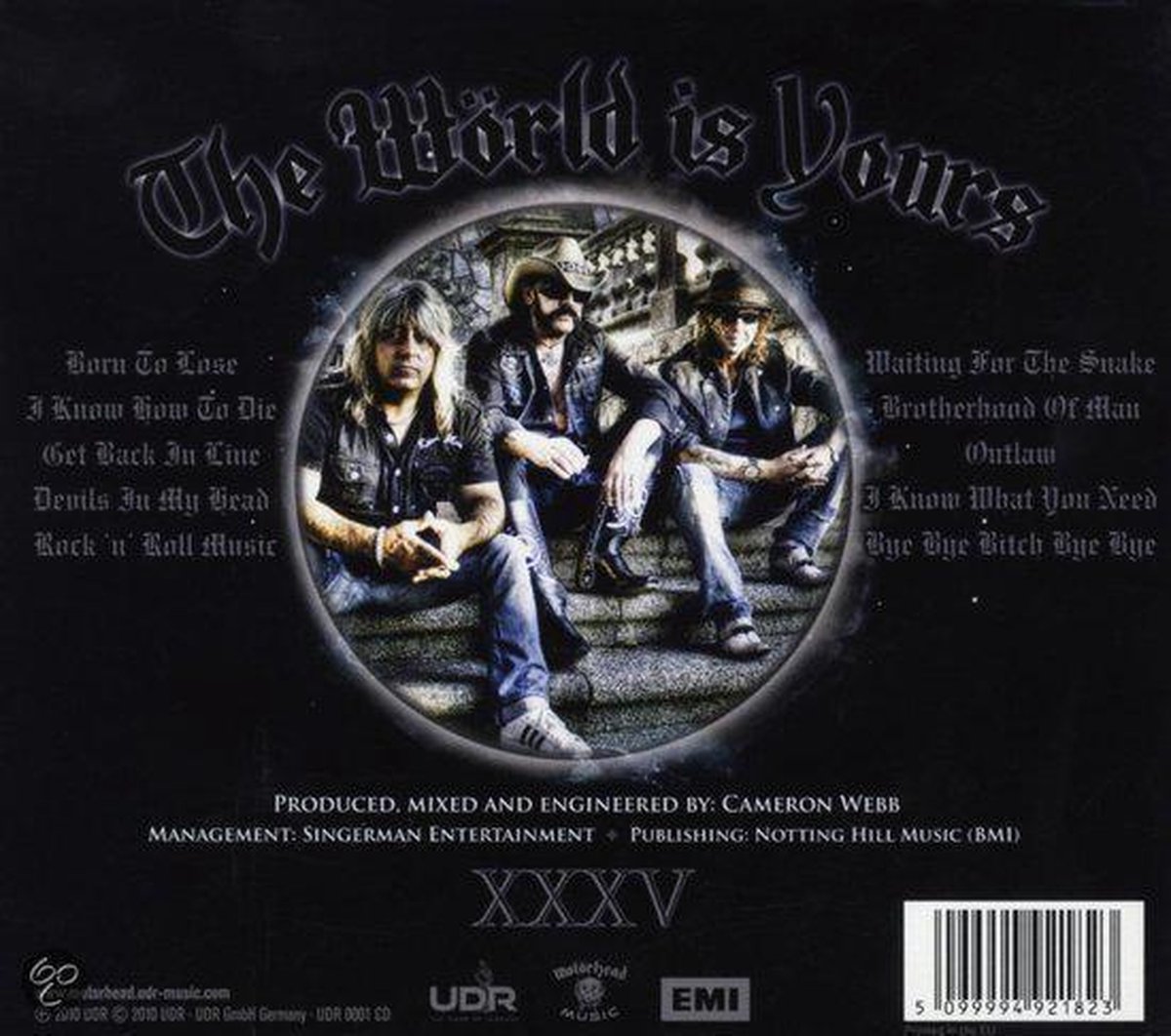 bol.com | The World Is Yours (Limited Digipack), Motorhead | CD (album ...