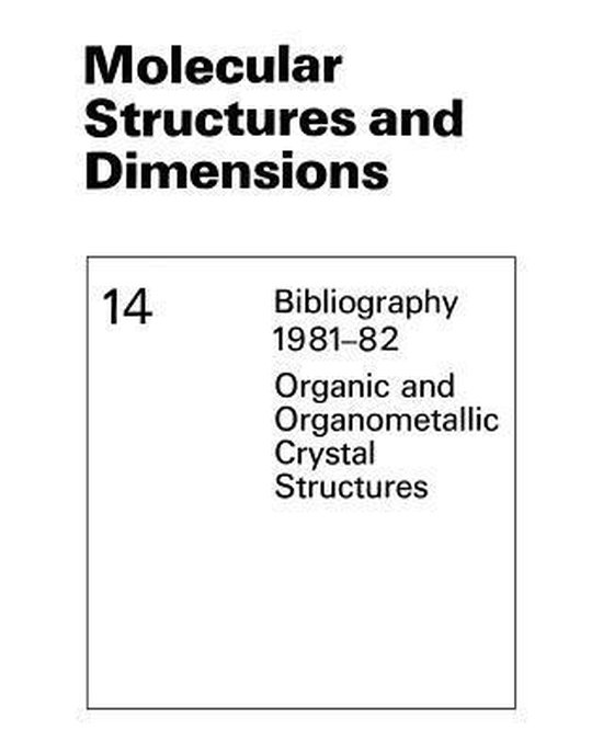 Molecular Structure and Dimensions- Molecular Structures and Dimensions ...