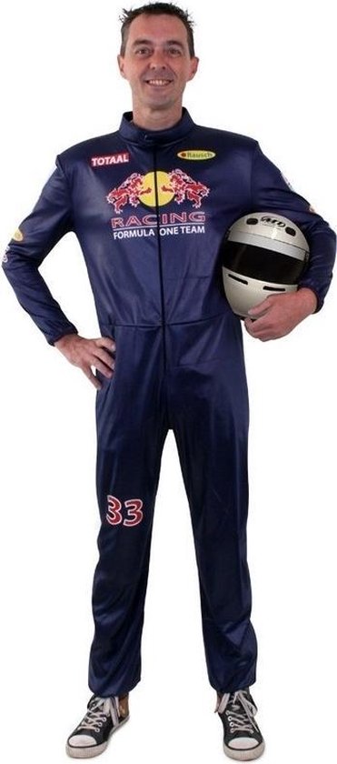 Grote maten Formule 1 overall Vers Tappen voor heren - F1 racecoureurs ...