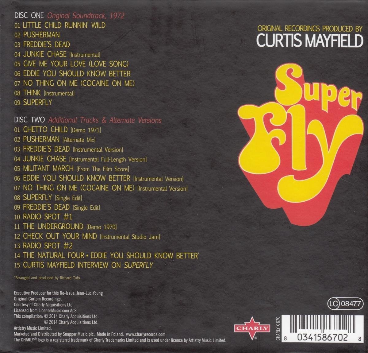 Superfly -Deluxe-, Curtis Mayfield | CD (album) | Muziek | bol.com