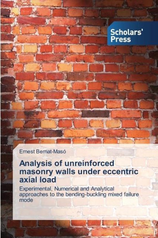 Analysis of unreinforced masonry walls under eccentric axial load ...