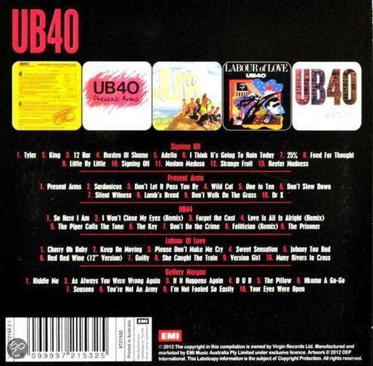 Signing Off/Present Arms/Ub44/Labou, UB40 | CD (album) | Muziek | bol.com
