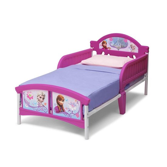 Delta Children Frozen Junior Bed Anna & Elsa - Roze - 70x140 cm | bol.com