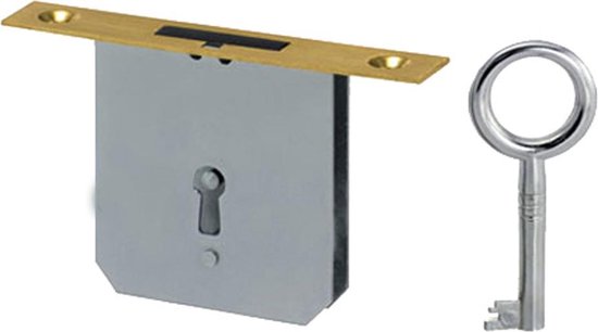 Qlinq Meubelslot Insteek Messing - 20 mm | bol.com