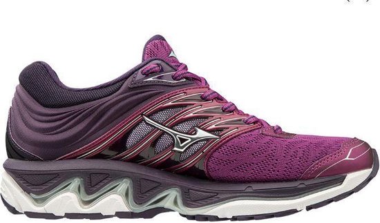 Mizuno Wave Paradox 5 Women Paars / Zilver maat 39 | bol