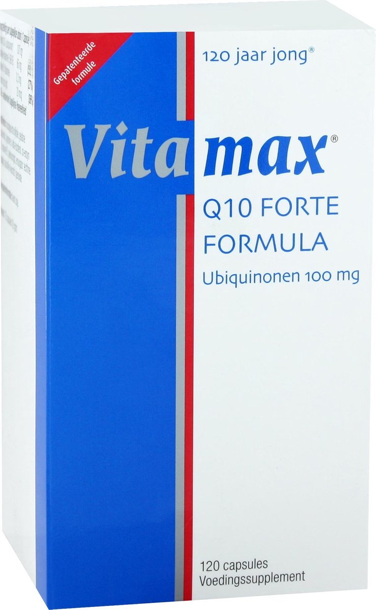 Vitamax Q10 Forte Formula - 120 capsules - Q10 preparaat | bol.