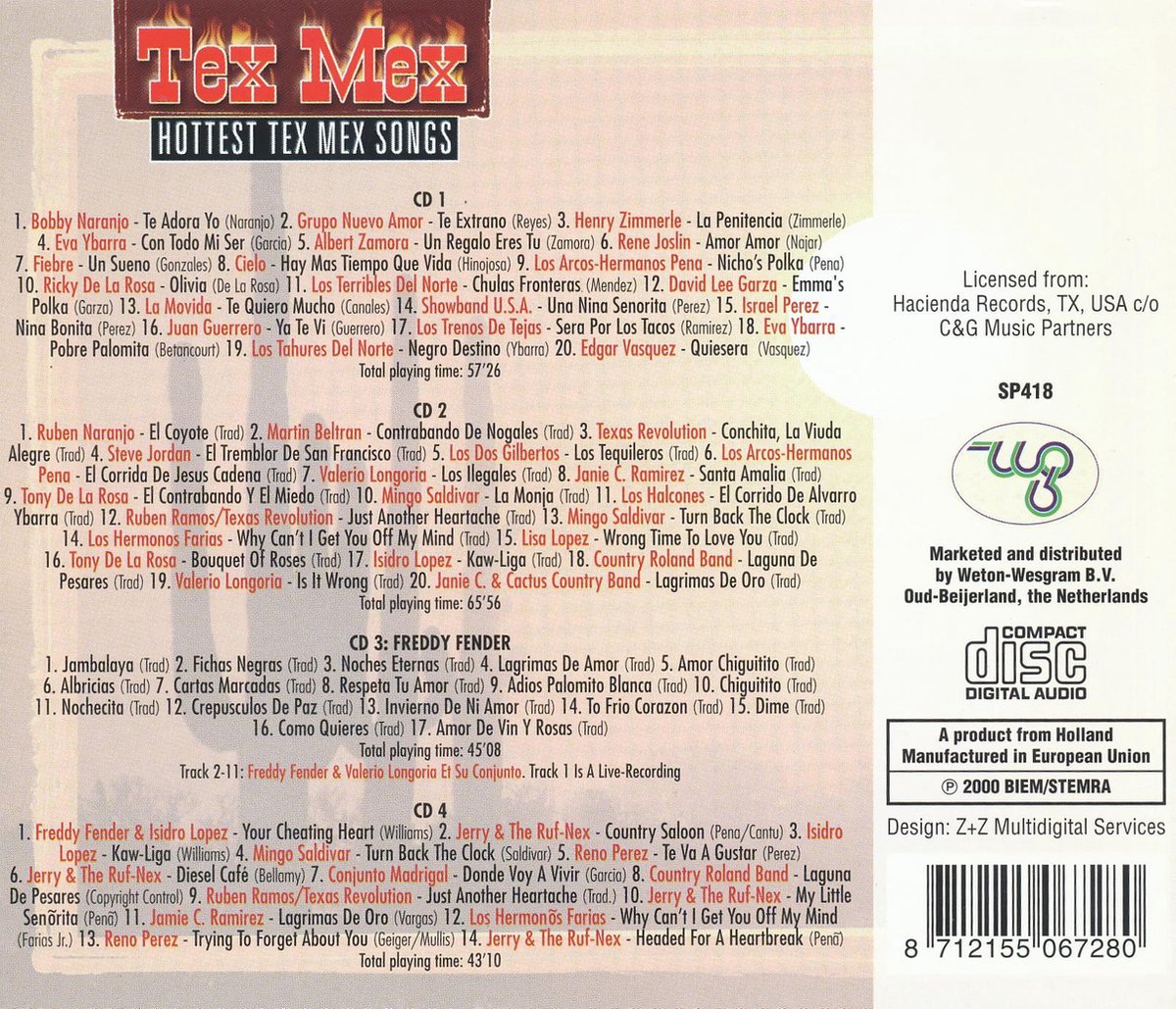 tex mex, various artists | CD (album) | Muziek | bol