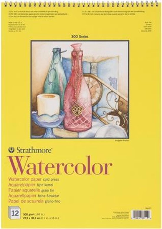 Strathmore 300 series aquarel papier - wit | bol.com