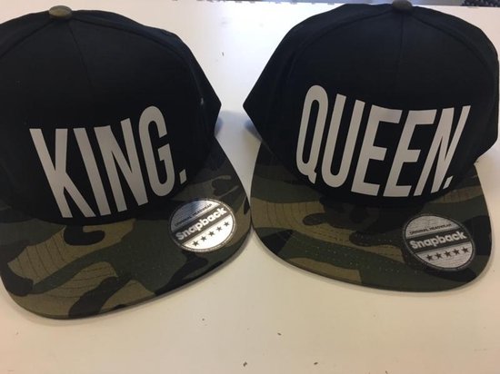 King & Queen Cap Camo | bol
