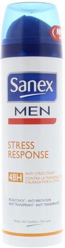 Sanex Men Stress Response Anti Transpirant Deodorant Spray 200 ml | bol.com