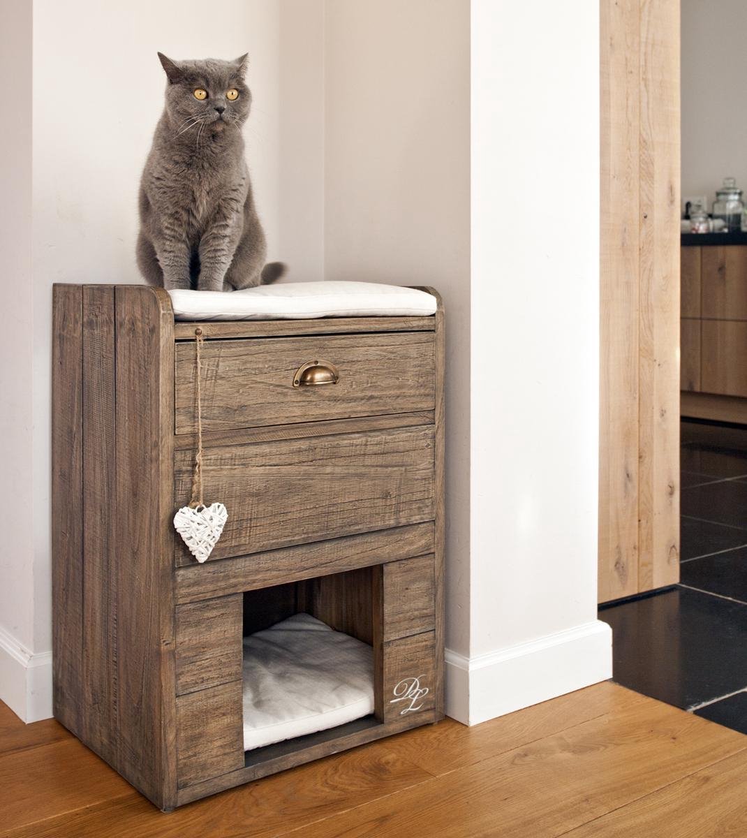 Houten kattenmeubel | bol.com