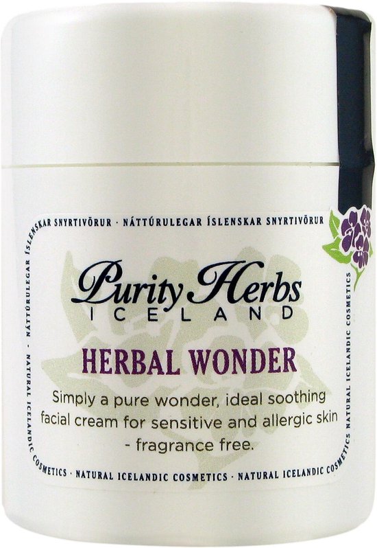 Purity Herbs - Herbal Wonder - Dag- en nachtcrème IJslandse kruiden ...