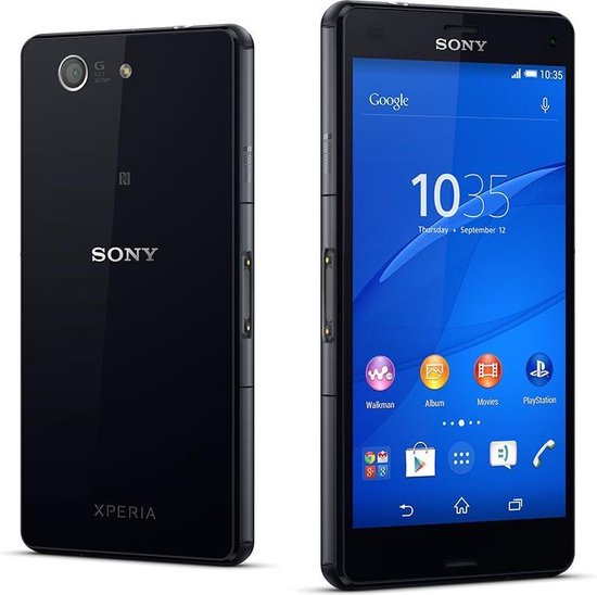 Sony Xperia Z3 Compact Single SIM 4G 16GB Zwart | bol.com