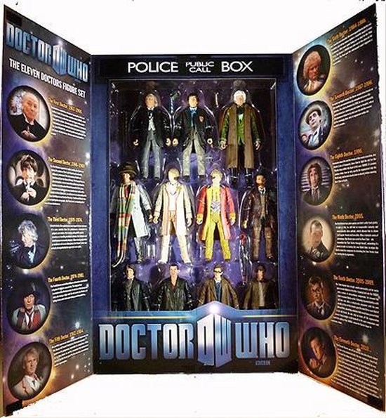 Doctor Who - The Eleven Doctors Figure Set | bol.com