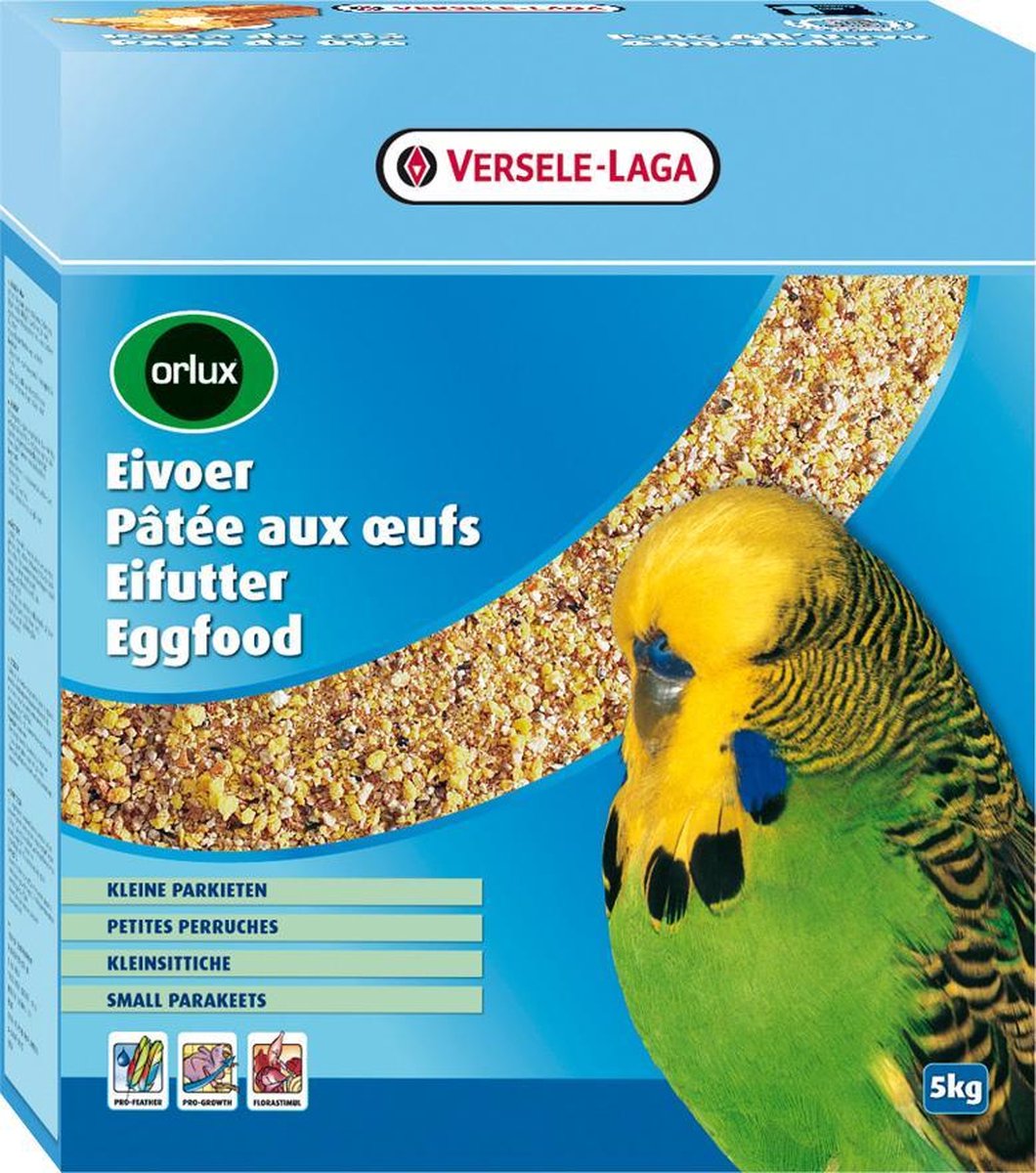 Orlux Eivoer Droog Kleine Parkiet Parkietenvoer- 5 kg | bol