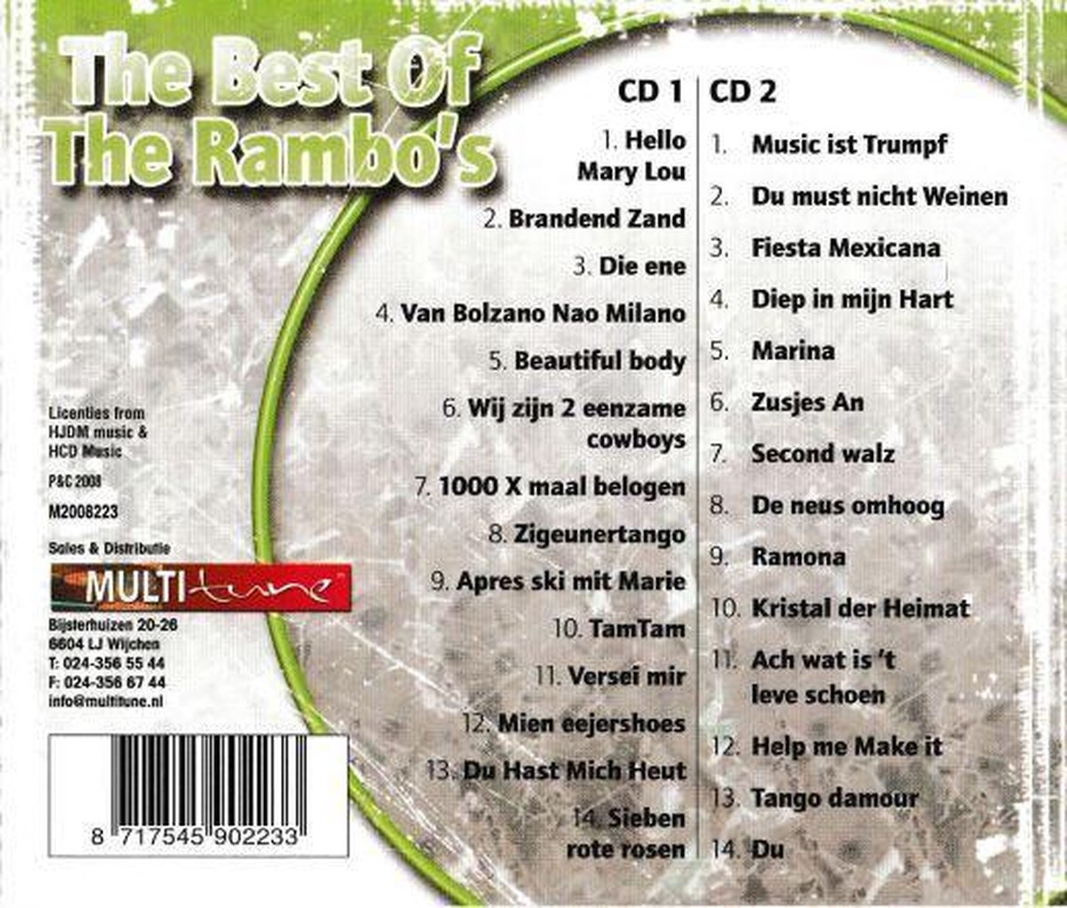 Beste Van De Rambo's, Rambo's | CD (album) | Muziek | bol