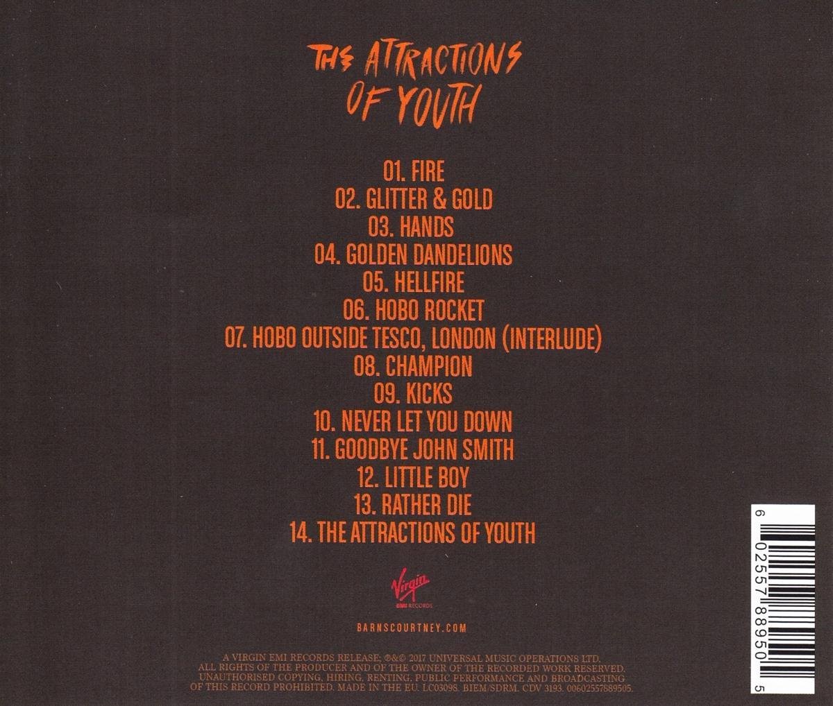 Attractions Of Youth, Barns Courtney | CD (album) | Muziek | bol.com