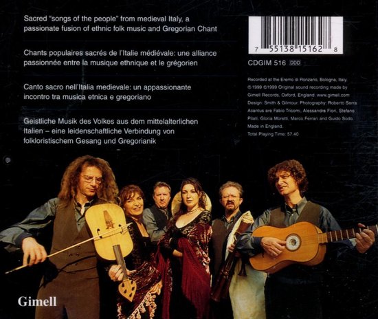 Canto Sacro Nell'Italia M, Acantus | CD (album) | Muziek | bol.com