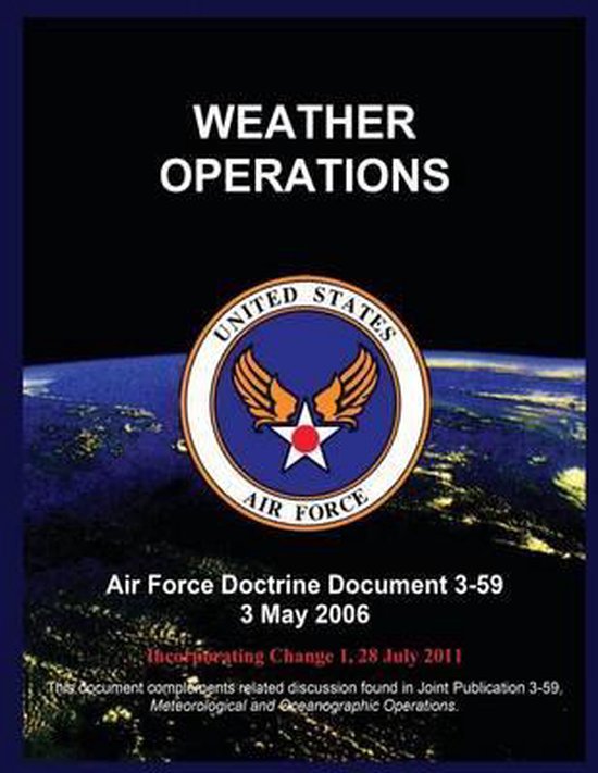 Weather Operations, United States Air Force | 9781508400448 | Boeken ...