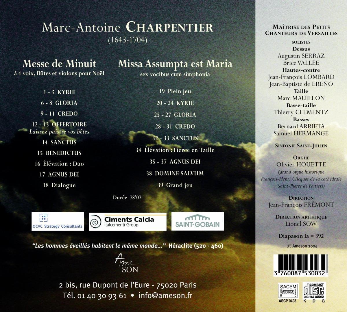 Maitrise Des Petits Chanteurs De Ve - Messe De Minuit/Missa Assumpta ...