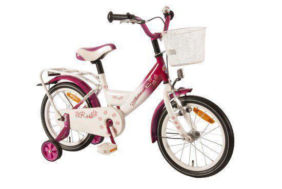 Rose Fiets - 16 inch | bol.com
