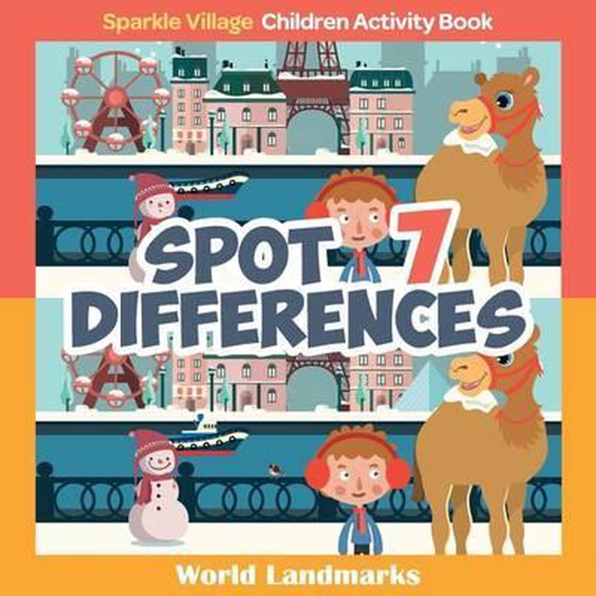 Spot 7 Differences, World Landmarks, Sally Adams | 9781541329508 ...