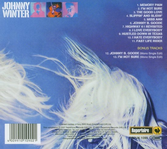 Second Winter, Johnny Winter | CD (album) | Muziek | bol.com