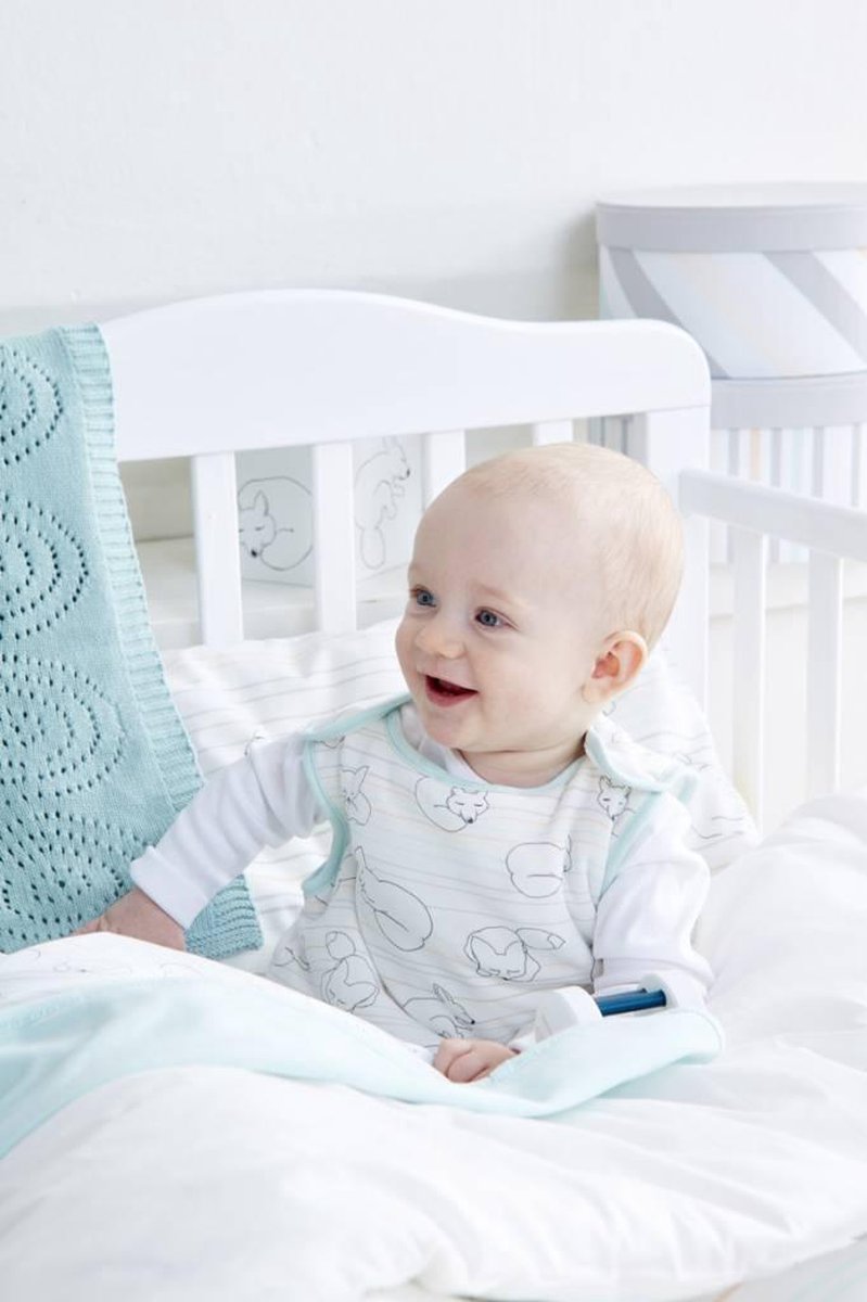 Slaapzak Baby met Vosjes Wit/groen Kids Concept (0 - 9 maanden) | bol.com