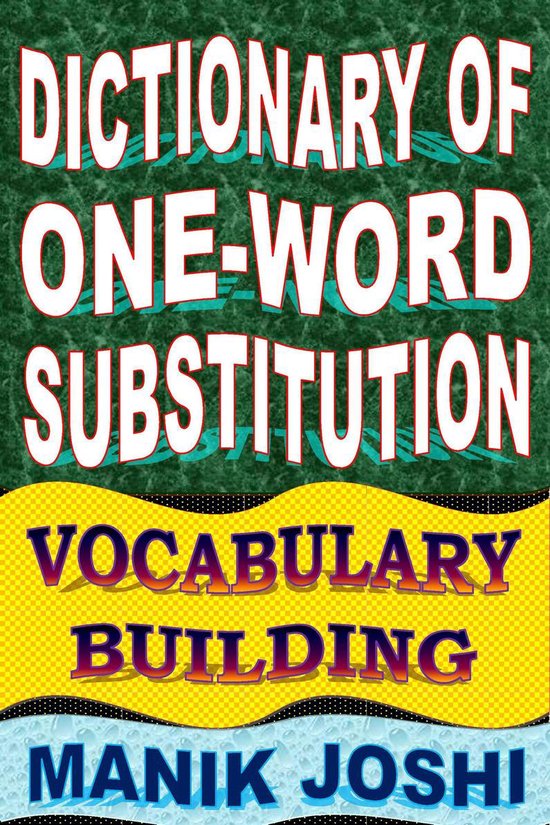 English Word Power 13 - Dictionary of One-word Substitution: Vocabulary ...