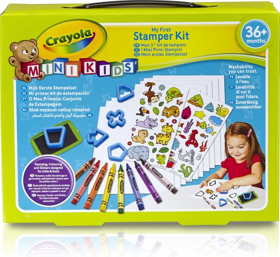 Crayola Mini Kids Stamp et jeu de couleurs | bol.com