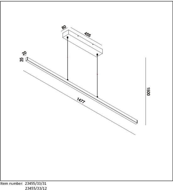 Lucide SIGMA - Hanglamp - LED Dimb. - 1x33W 2700K - Mat chroom | bol.com