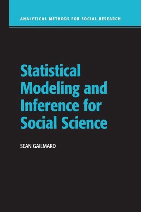 Statistical Modeling and Inference for Social Science | 9781316622223 ...