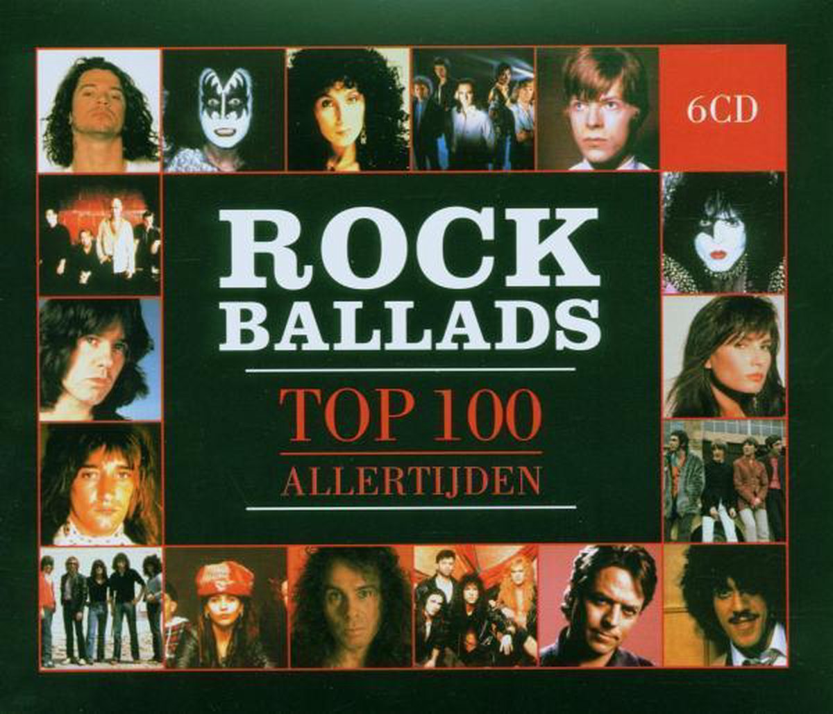 100 Rock Ballads, various artists | CD (album) | Muziek | bol