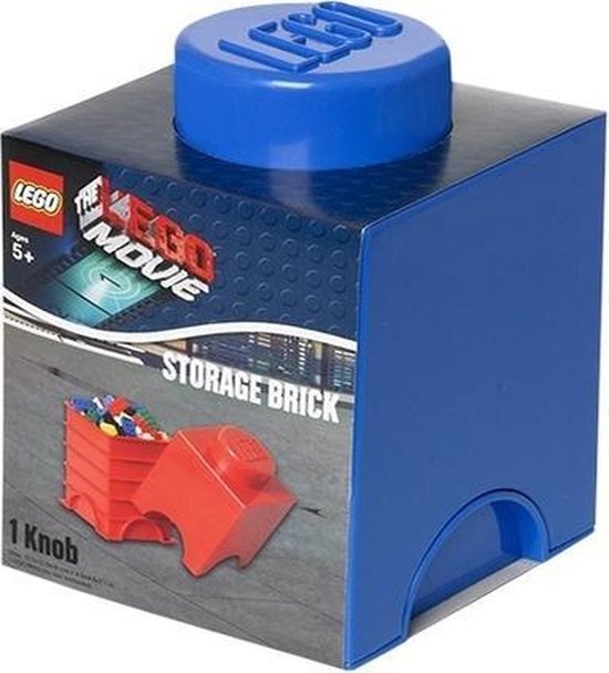 Lego Opbergbox - Brick 1 - Movie - Rood | bol