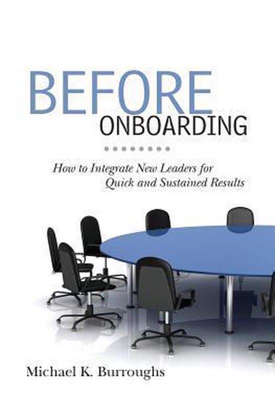 Before Onboarding | 9781460993170 | Michael K Burroughs | Boeken | bol.com