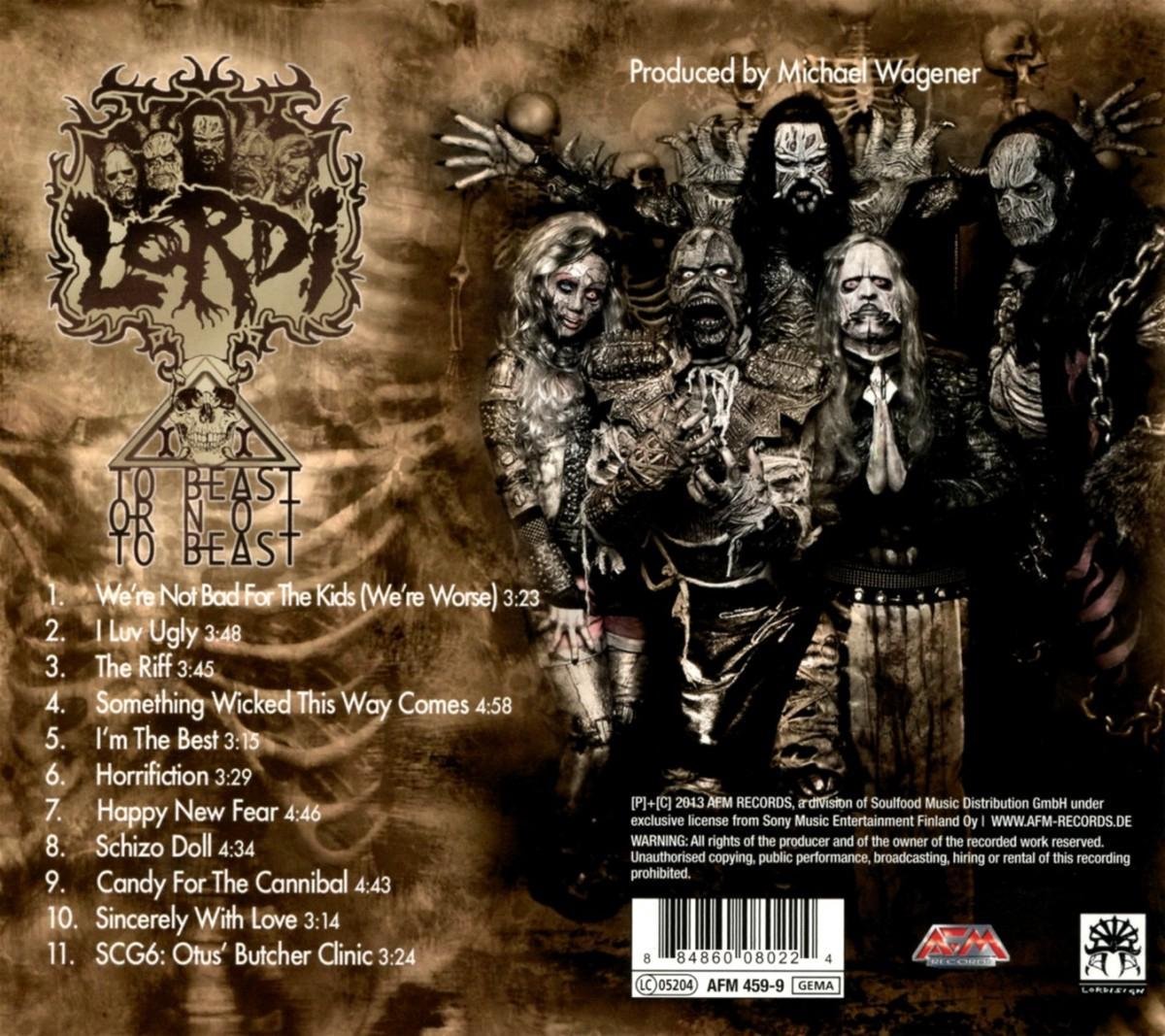 To Beast Or Not To Beast, Lordi | CD (album) | Muziek | bol.com