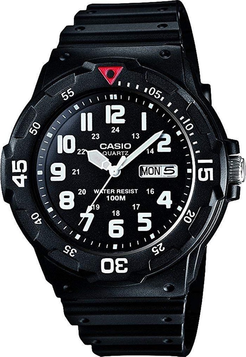 bol.com | CASIO MRW-200H-1BVEF Casio Collection horloge Heren - Zwart ...