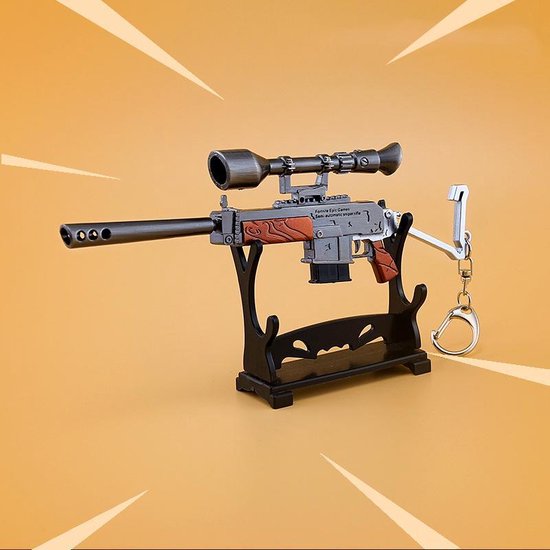 Fortnite Sleutelhanger Key Accessories Keychain - Semi-auto Sniper ...