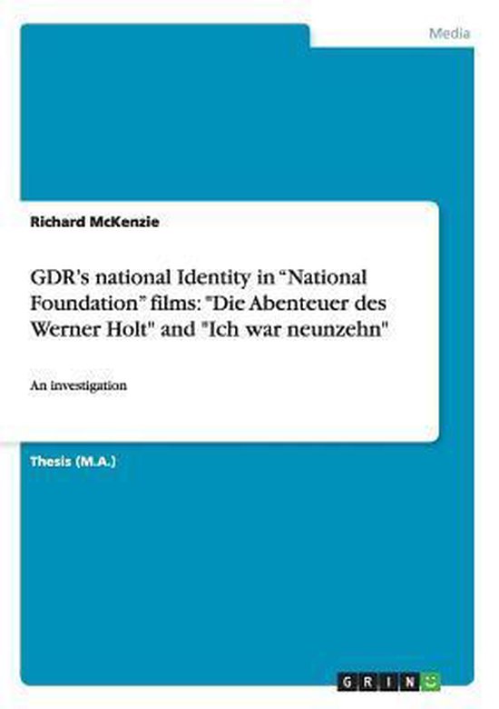 Exploring the GDR's Foundations - An investigation of the GDR's ...