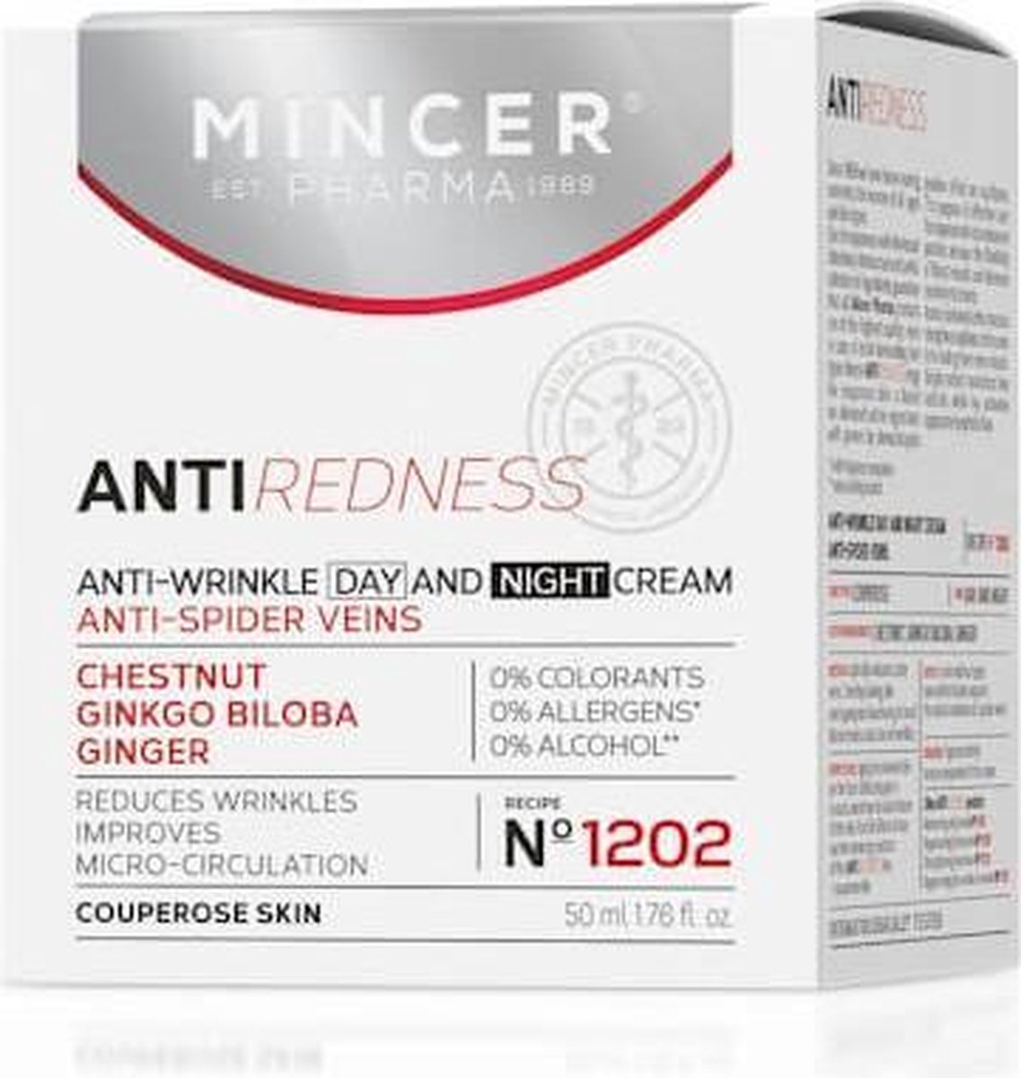 Mincer Pharma Anti Redness Anti-wrinkle Day And Night Cream Anti-spider ...