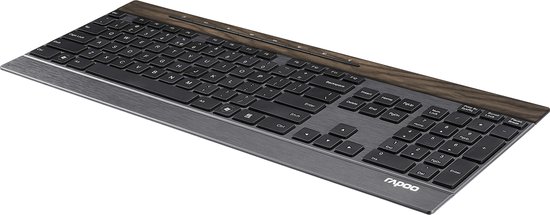 Rapoo E9260 Wooden Multi Mode Keyboard | bol.com