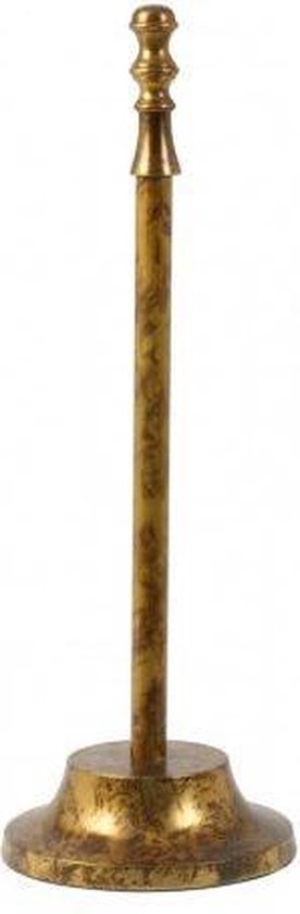 WC rolhouder / toiletrolhouder goud brons - Roll | bol