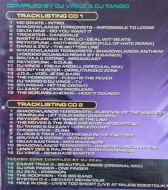 Shadowlands Rave, psykopunk | CD (album) | Muziek | bol