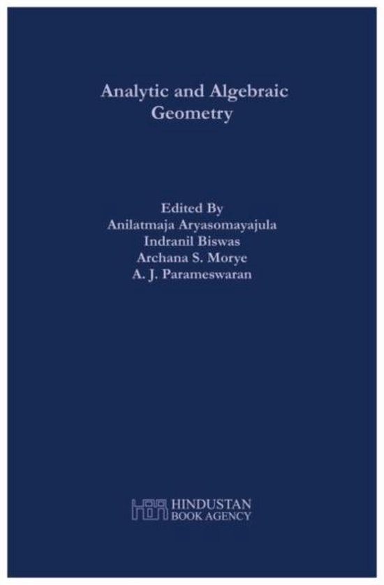Analytic and Algebraic Geometry | 9789386279644 | Boeken | bol
