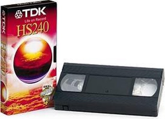 TDK HS 240 Video cassette 240 min 1 stuk(s) | bol